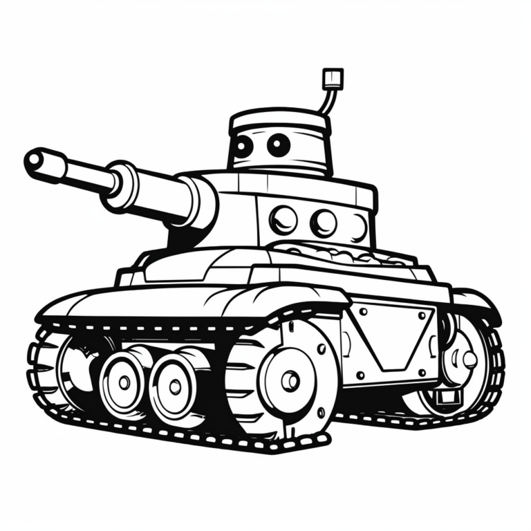 Kostenlose Panzer Ausmalbilder herunterladen und ausdrucken