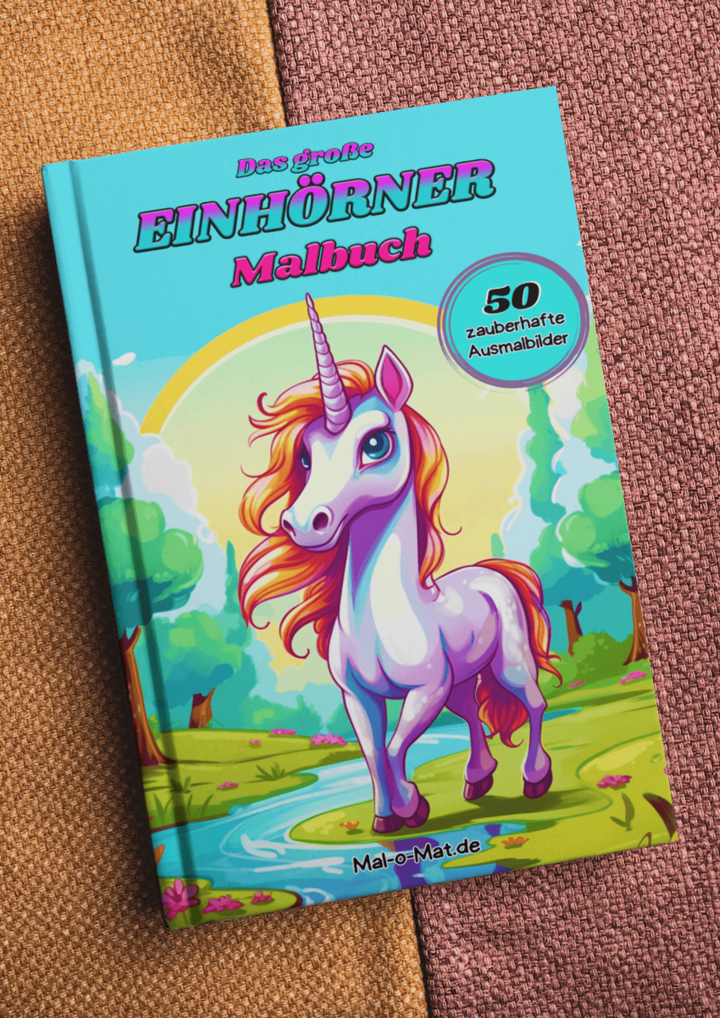 Kostenloses Einhörner Malbuch - Mal-o-Mat